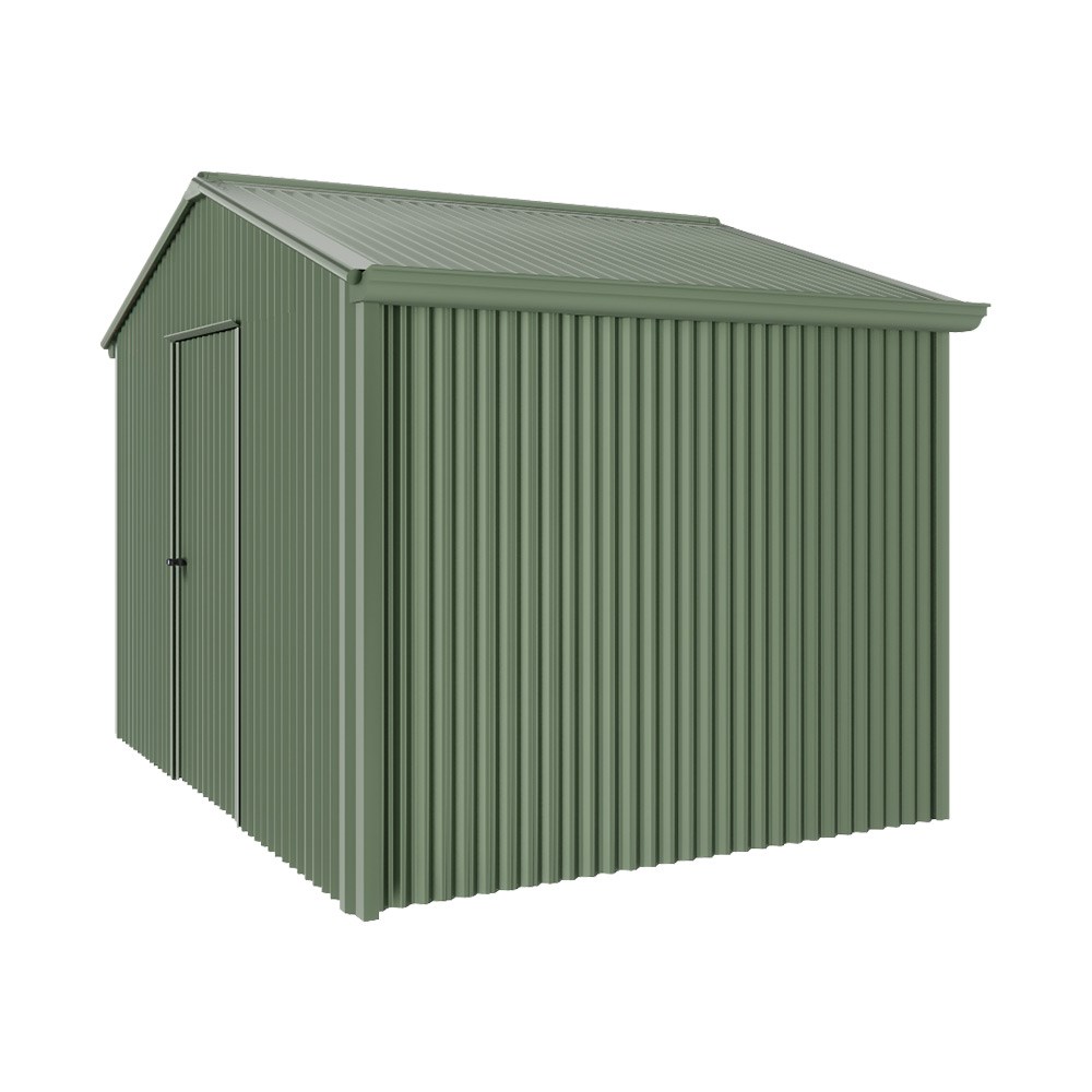 Handi-Heritage Shed H2 3.30X2.52 Roof:Rivergum Wall:Rivergum Gable End ...