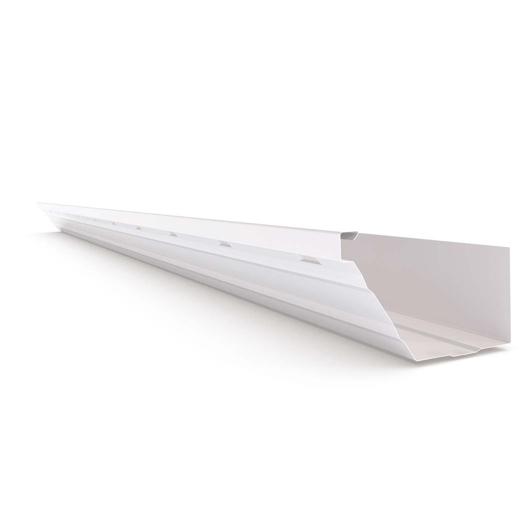 HK Gutter Slotted Off White
