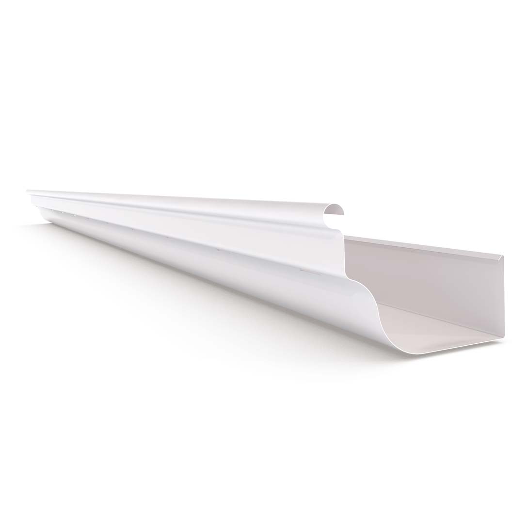 OG Gutter 125 Slotted Off White