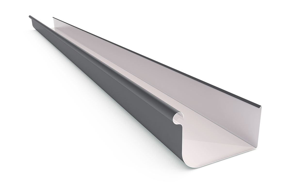 Quad Gutter 125mm Width Colour Granite