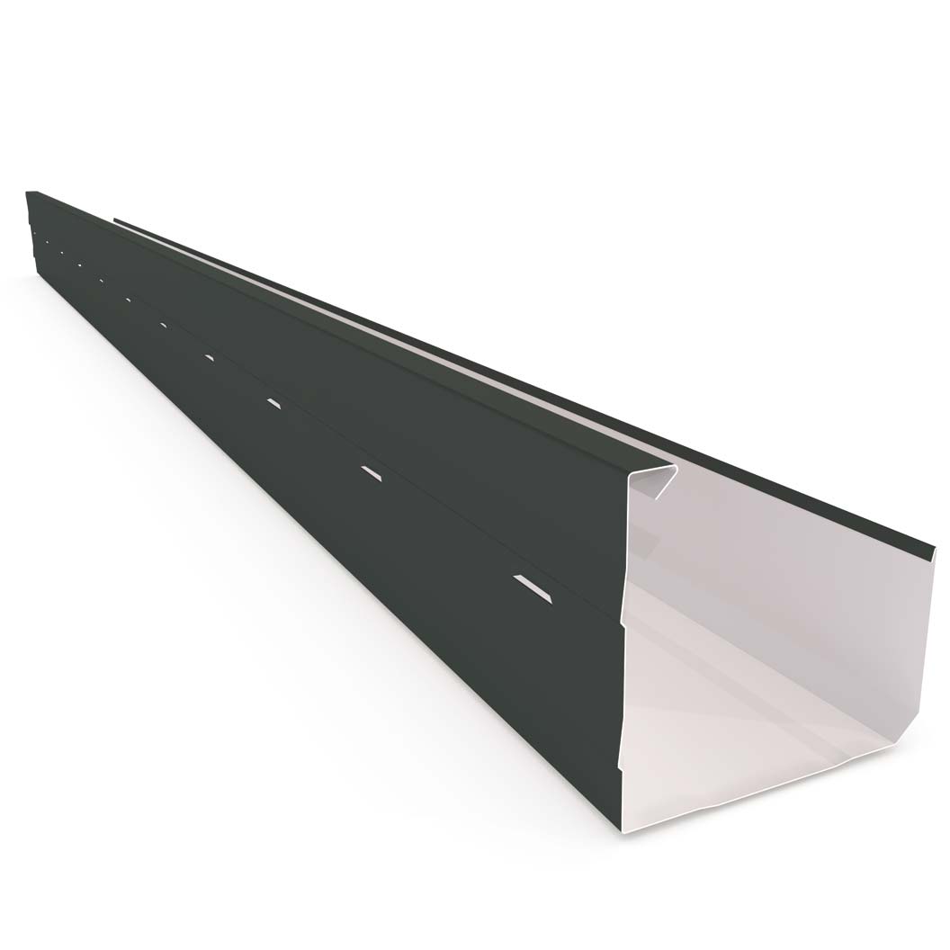 VT Gutter Slotted Gun Metal Grey